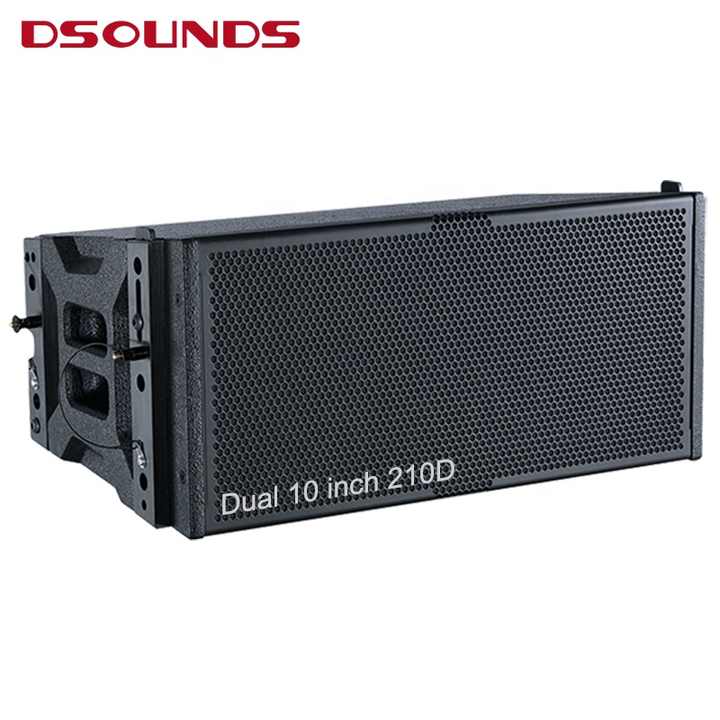 Full-range Professional Speaker - Dual 10 Inch Line Array