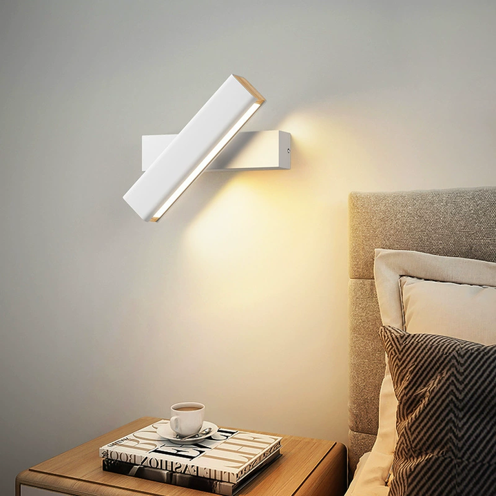 Nordic Minimalist Style LED Wall Lamp Modern Interior Bedroom with ...
