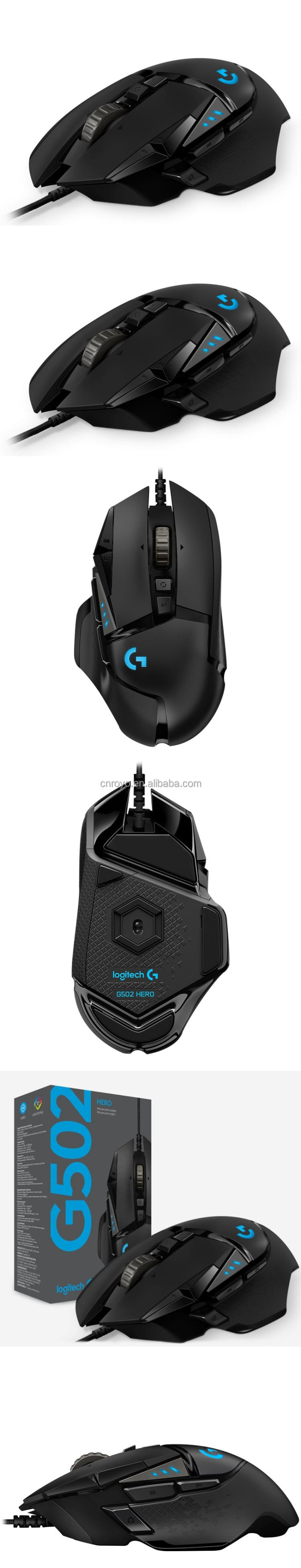Logitech G502 Original Logitech G502 Hero 16000 DPI LIGHTSPEED Wired ...
