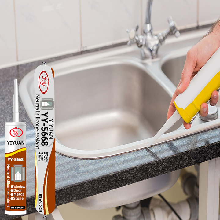 One - Component Silicone Sealant High Elasticity Anti Cracking Type ...