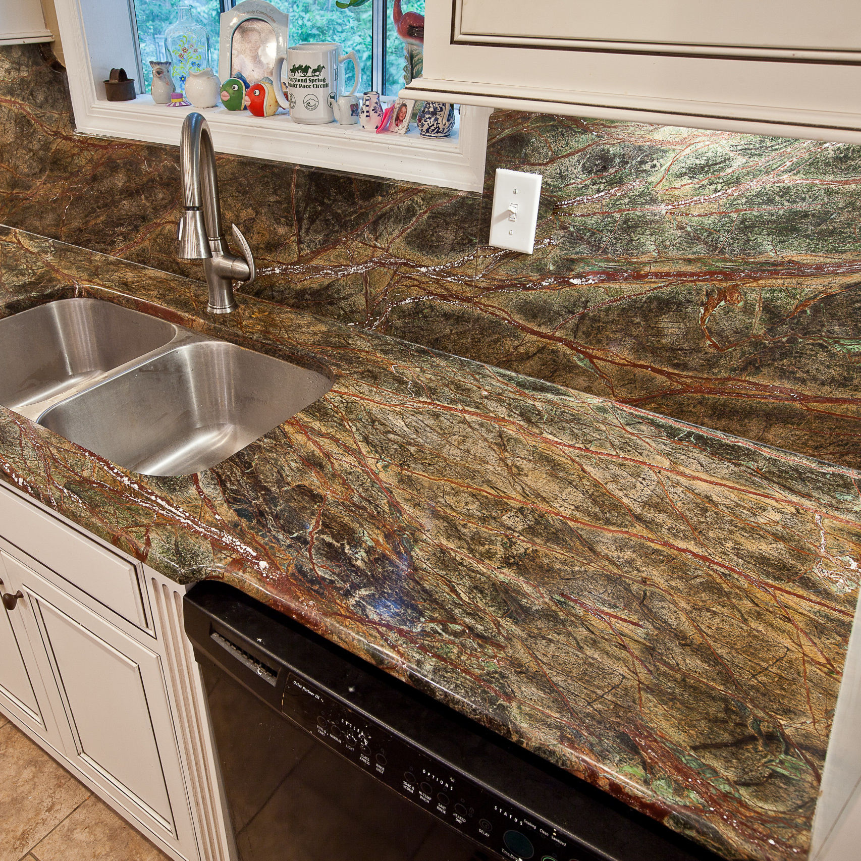 Beautiful Wholesale Rainforest Green Granite In Many Colors And ...