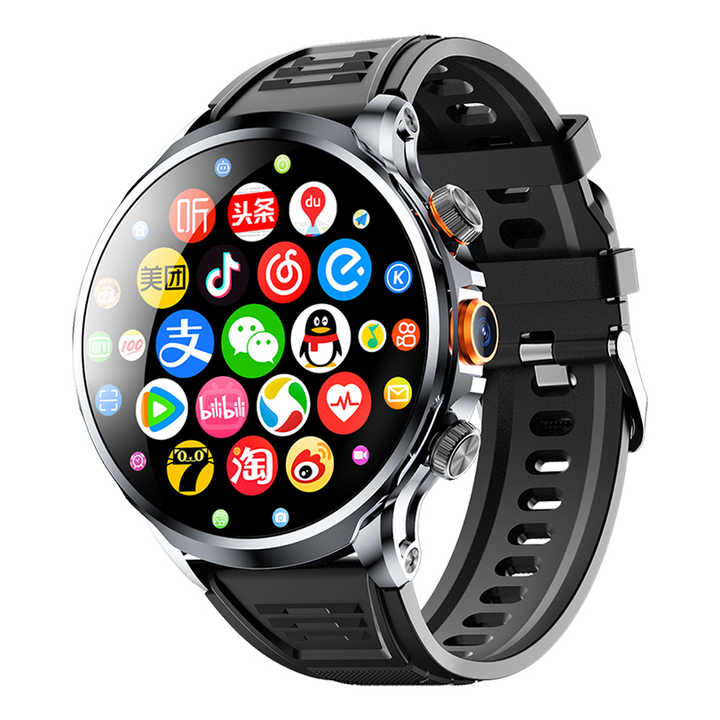 2025 H18 GPS 4G Sim Card Smartwatch IP67 Waterproof 1100mAh 1.95 ...