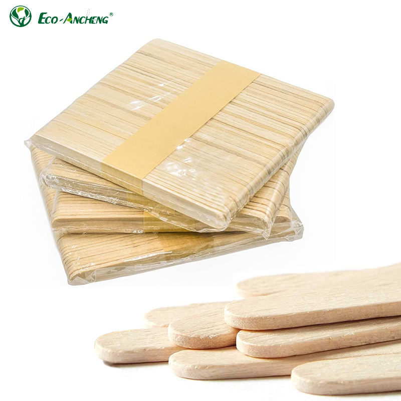 Natural Wood Ice Cream Sticks Food Grade for Homemade Popsicle Making ...
