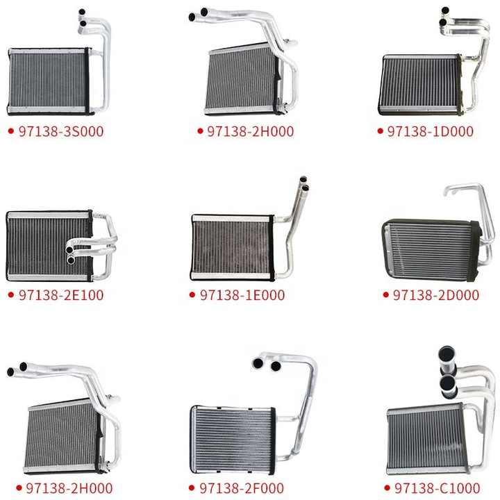Aluminum Heater Core for Hyundai I30, Kia Sportage