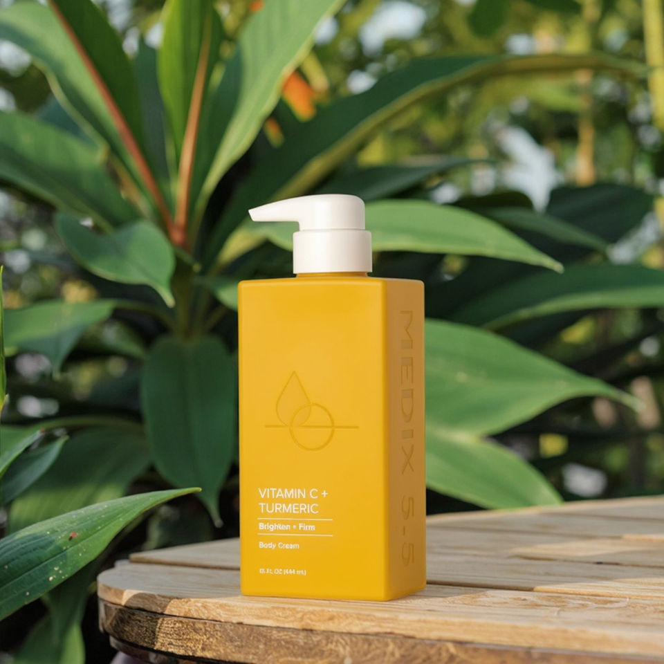 Medix 55 Hydrating Vitamin C & Turmeric Body Lotion for Skin Whitening ...