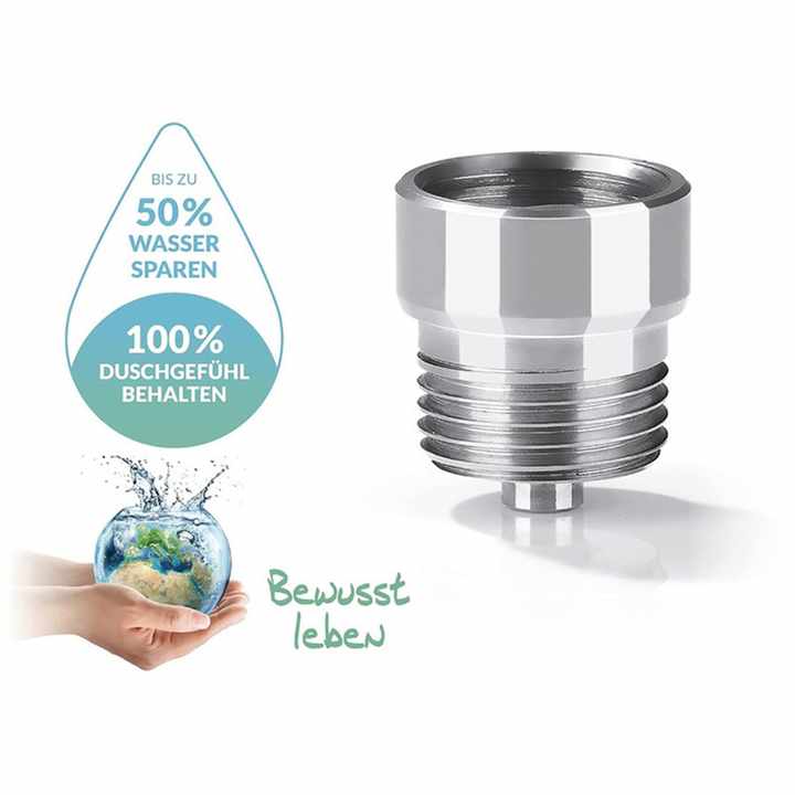 Shower Head Flow Restrictor - Water Saving Adapter