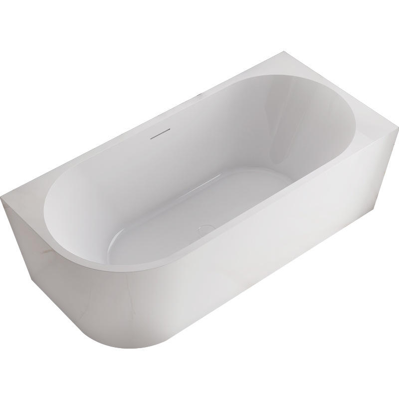 Badekar 1.5M Claw Foot Bathtub - Modern Acrylic Freestanding