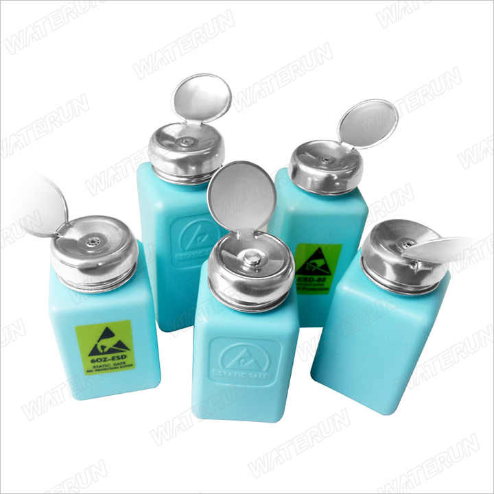 Blue ESD Solvent Bottle Made of Plastic Safety Product Pink IPA ...