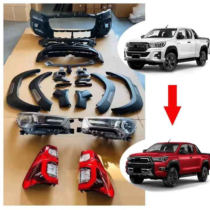 TSY Hot Sale Auto Parts Modification 2015-2019 Hilux Revo Car Upgrade ...