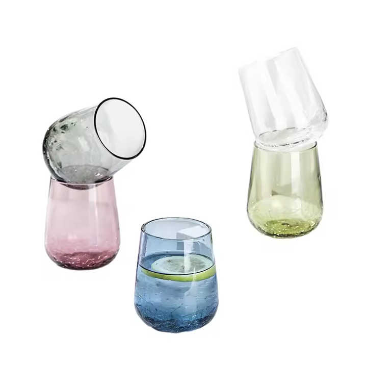 European style Water Glass Customize Colors And Shapes Small Unique ...