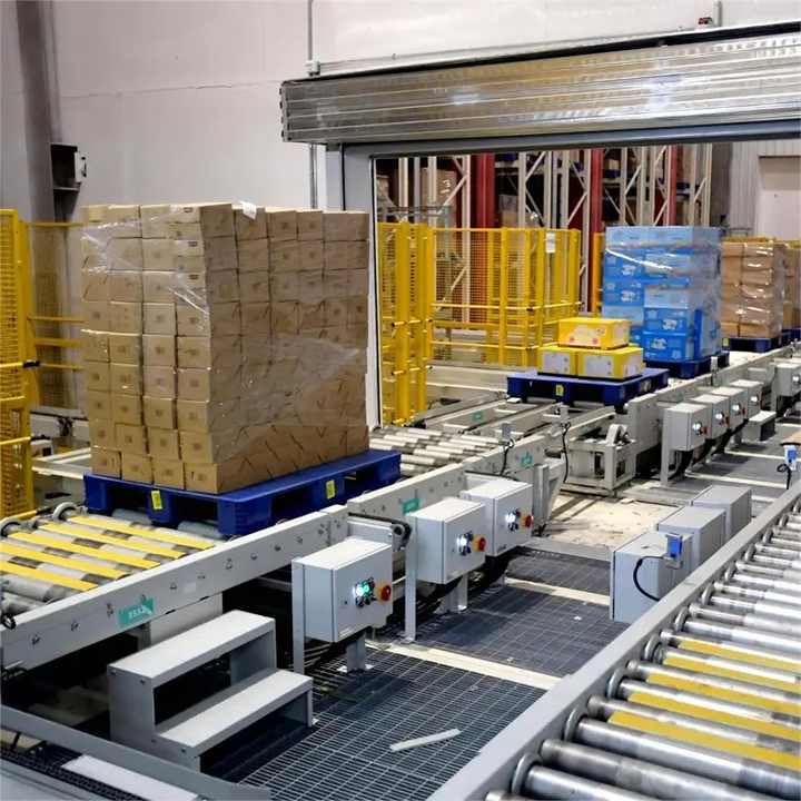 Conveyor Belt Sorting System Sortation Warehouse Mail Parcel Sorting ...