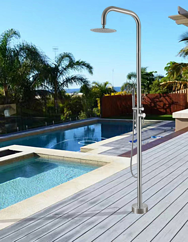 Homein Rainfall 304 Stainless Steel Outdoor Shower Mixer Tap NSF CUPC ...