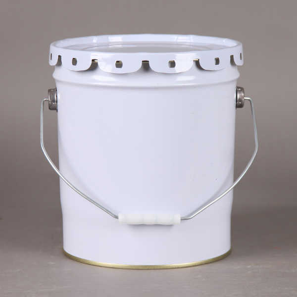 20 Liters Metal Lubricant Oil Bucket Drum Paint Tin Pail Closed Top Oil ...