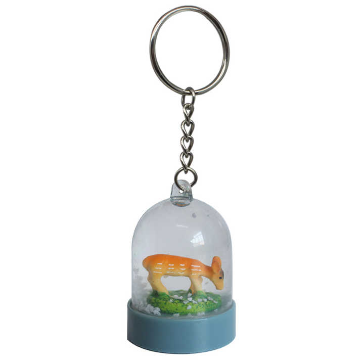 Wholesale Custom 3D Cute Deer Resin Ornament Snowball Travel Souvenir ...