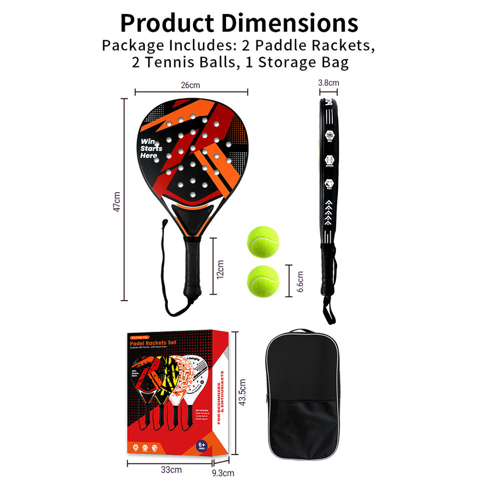 Factory-Direct Paddle Rackets in Stock with FullCase Packaging ...