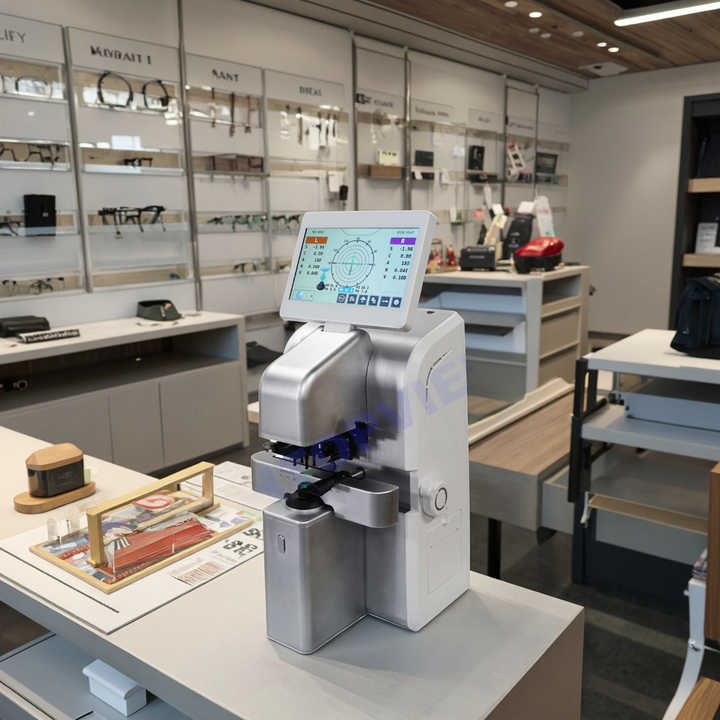 LM-900 Digital Lensometer with 7" Touch Screen - SHTOPVIEW