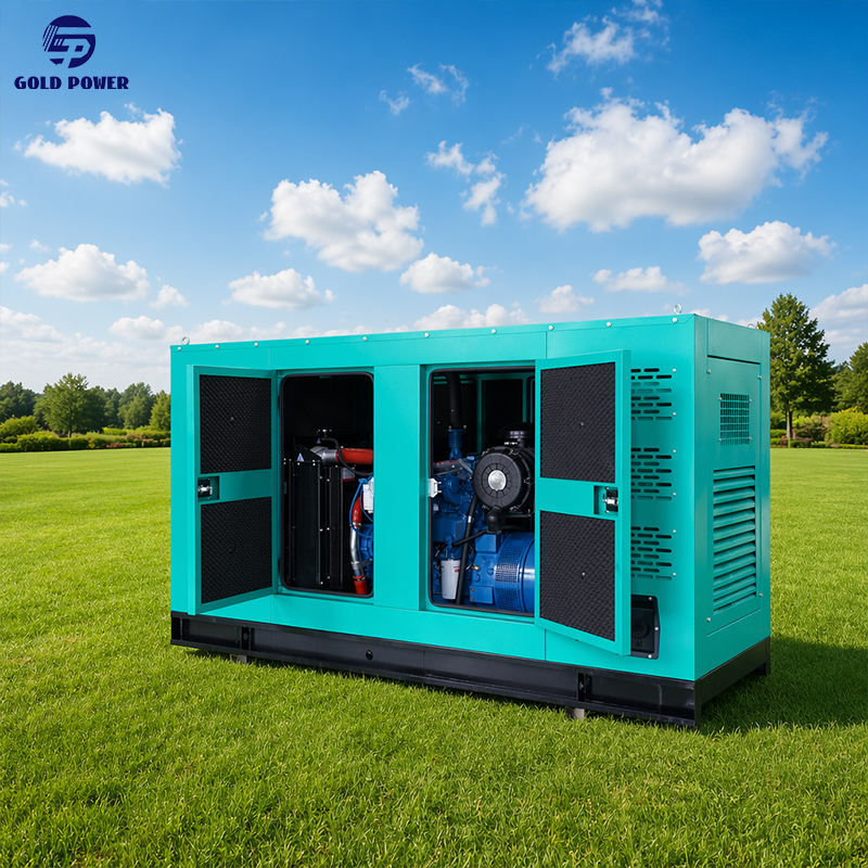 50/60Hz Super Silent Diesel Generator Set For120kw Diesel Generators ...