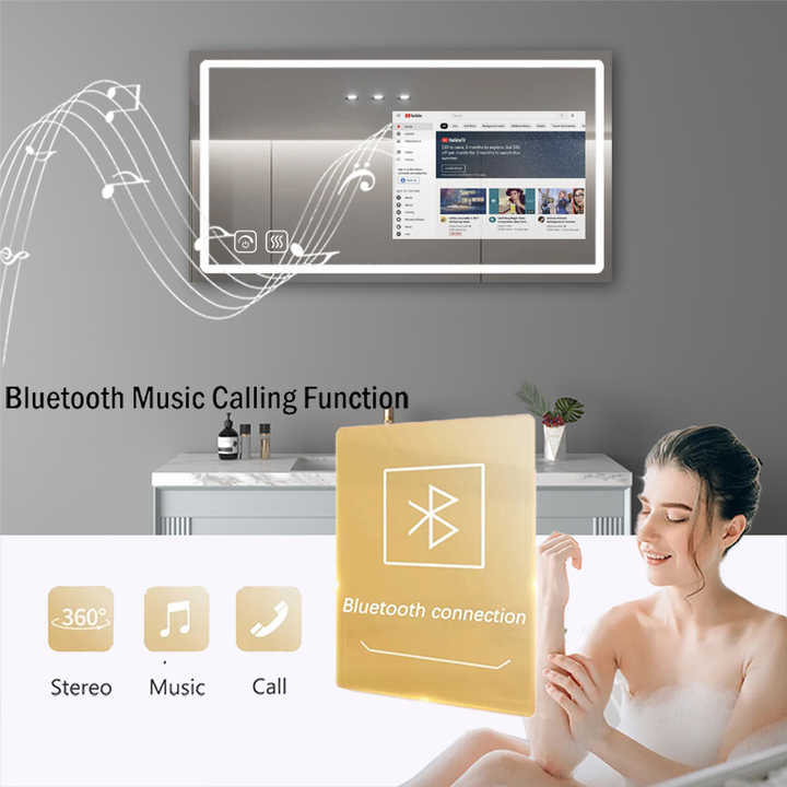 Bathroom Smart Mirror Light LED - Modern & Functional