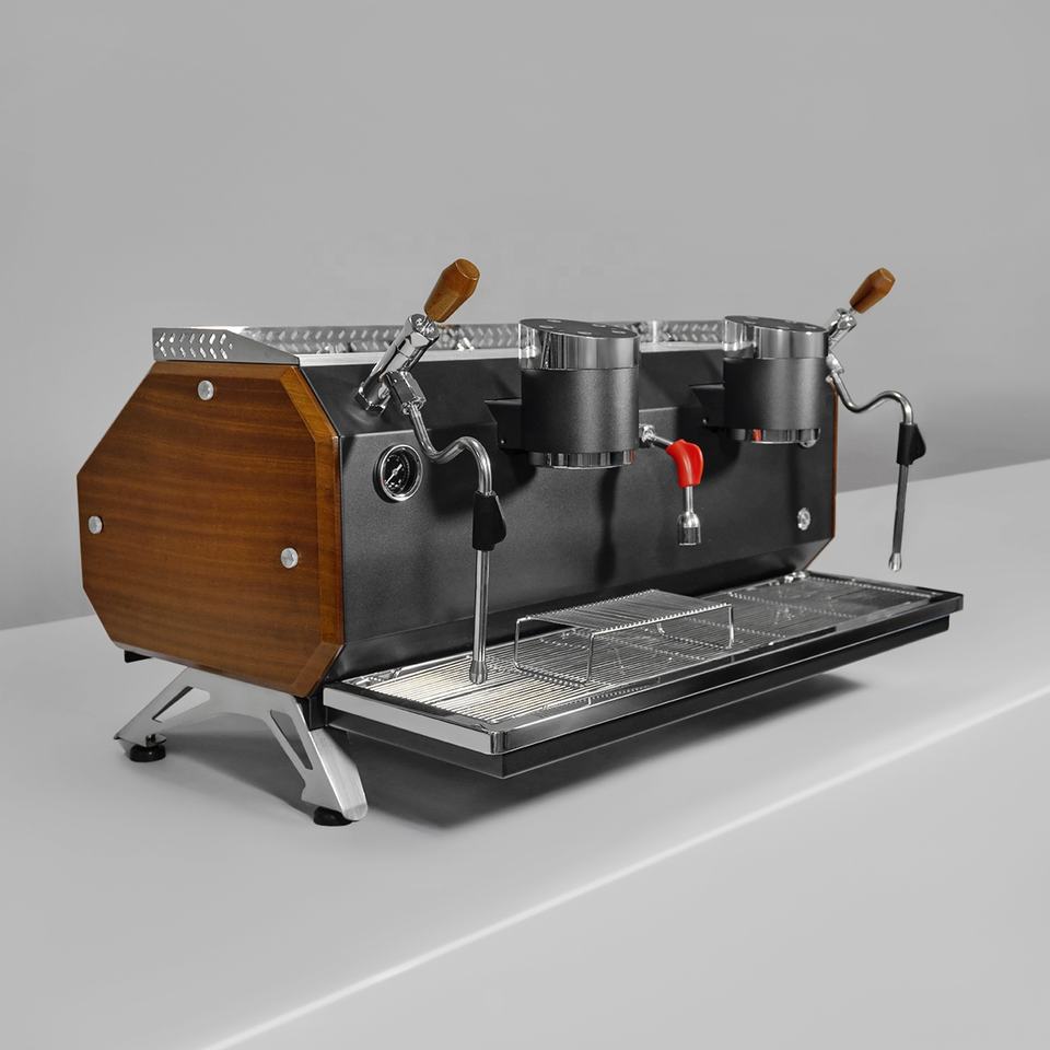 OEM E61 Dual Head Commercial Semi-Automatic Espresso Coffee Maker ...