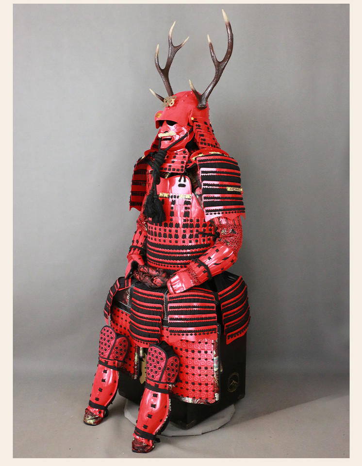Life Size Display Samurai Armor Warrior Costume with Kabuto for Museum ...