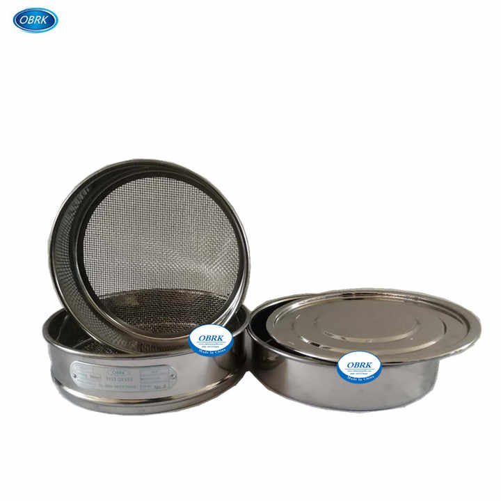 Laboratory Stainless Steel Soil Aggregate Sand Test Sieve