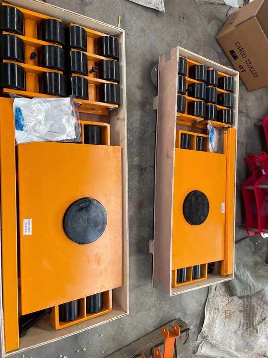 Customized Crawler-type Tracked Moving Roller Skid Cargo Roller Mover ...
