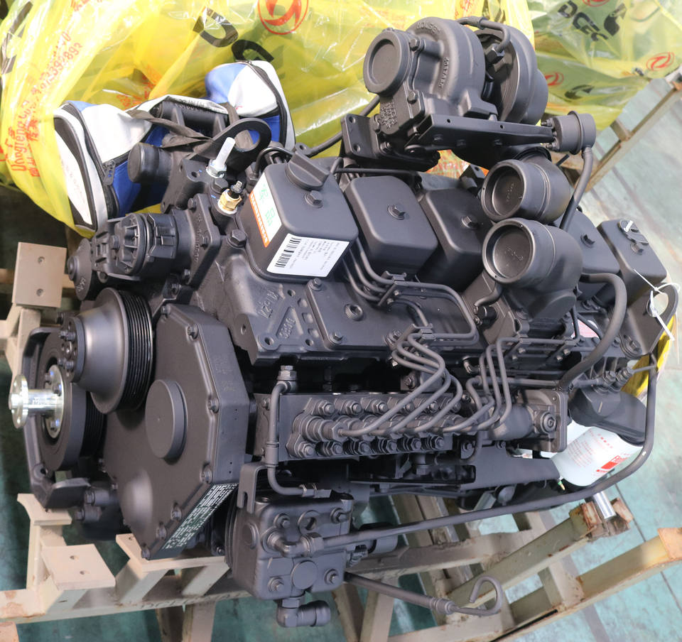 6 Cylinder Water Cooled Diesel Engine EQB190-21 Passenger Bus Dongfeng ...