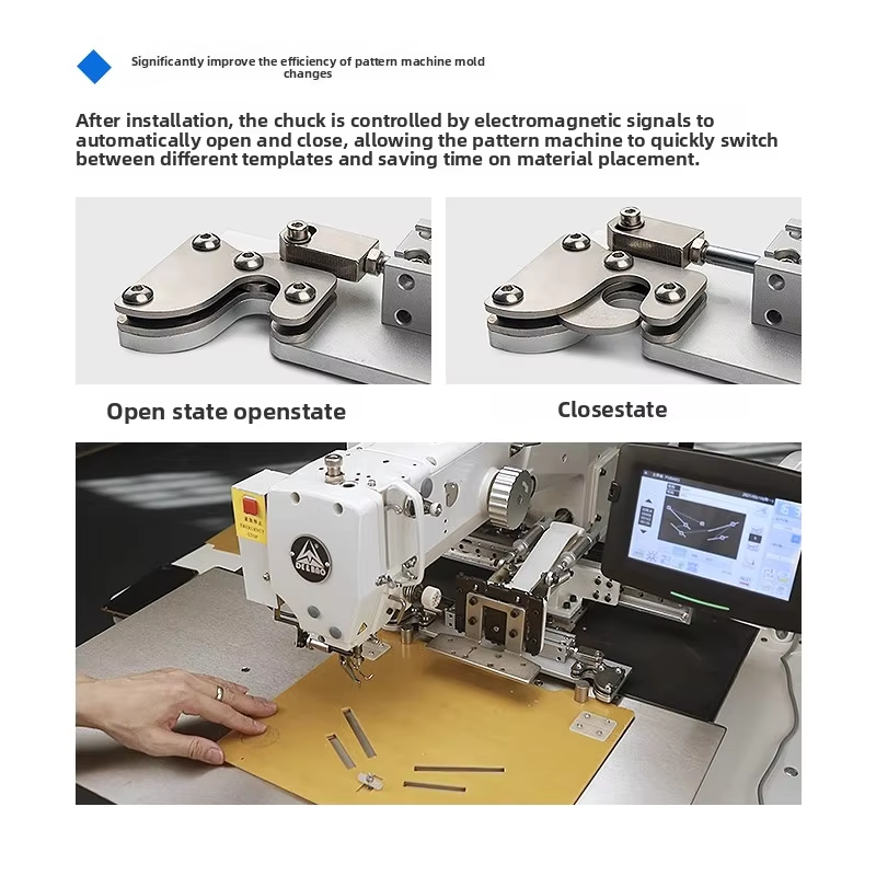 Mitsubishi JUKKY New Computerized Embroidery Machine Quick Change Mold ...