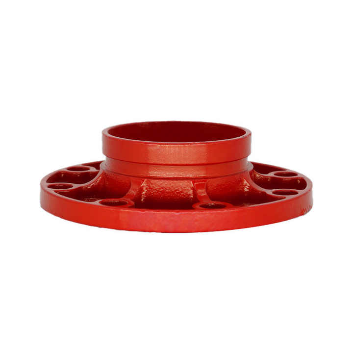 Fire Fighting Flanges Grooved Flange Adapter Grooved Pipe Fitting ...