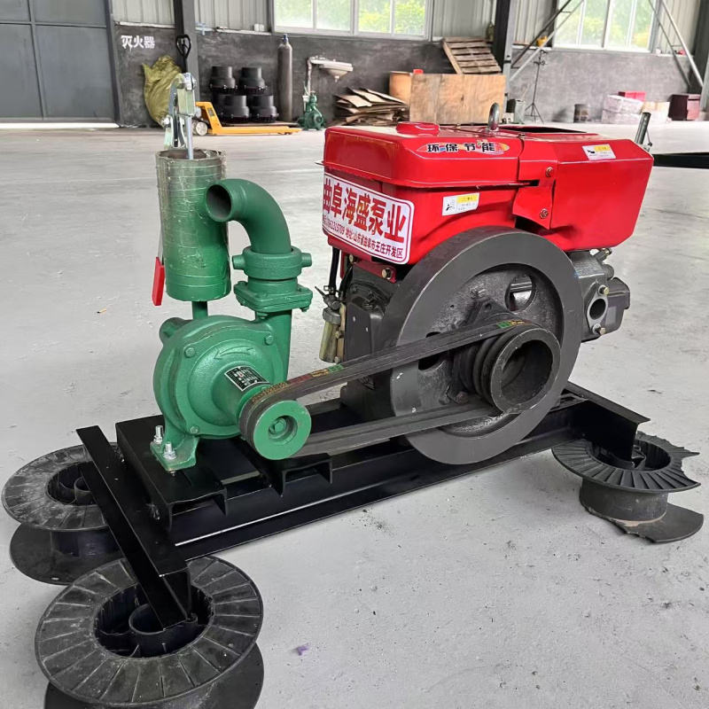 Outdoor 2-Inch Diesel Engine Pump for Emergency Drainage Farm ...