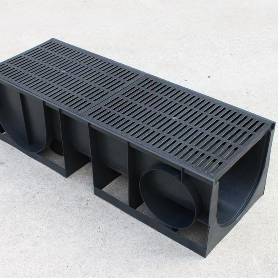 HDPE Linear Outdoor Modern Drainage Ditch with Anti-Corrosion and Eco ...