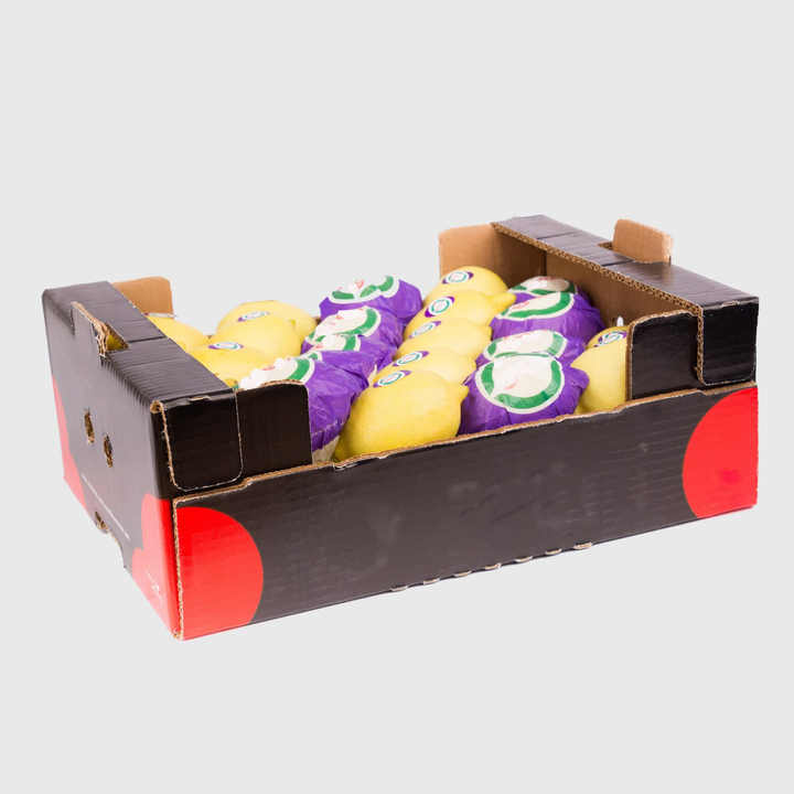Recyclable Corrugated Kraft Box Corrugated Board lemon Packing Boxes ...