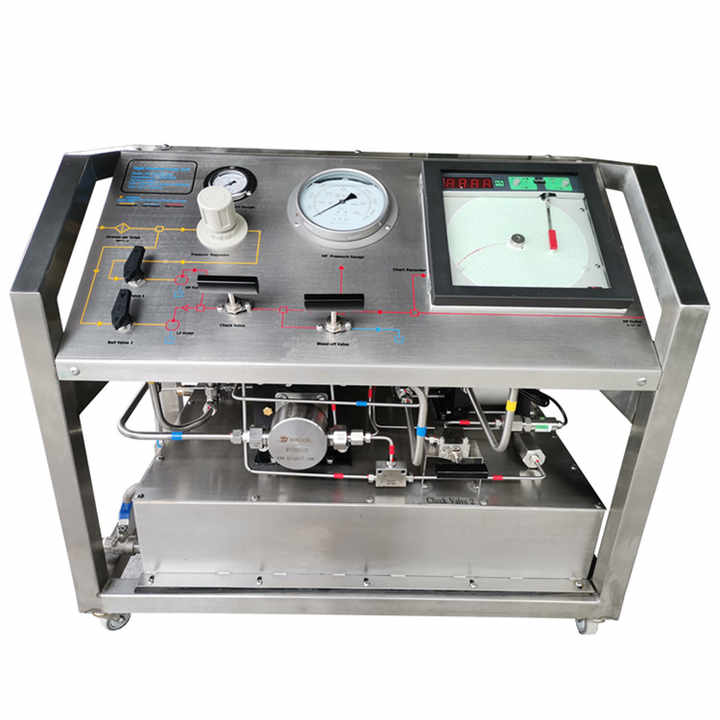 Hydrostatic Pressure Testing Equipment with Paper Chart Recorder