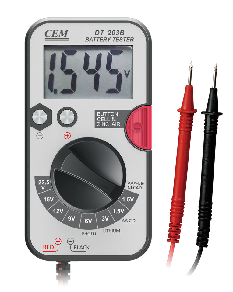 CEM DT-203B AC Voltage Meter (0.5%+3) Accuracy 0~150mA 4-Digit ...