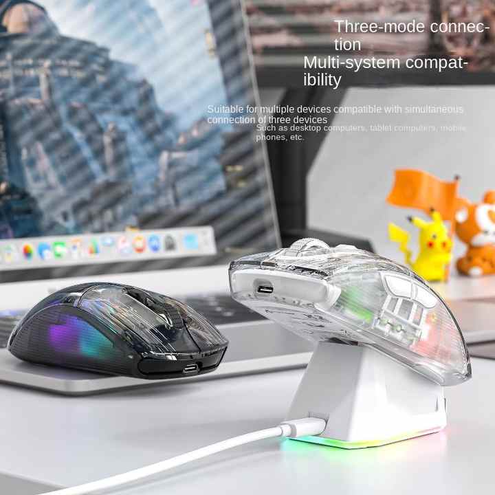Attack Shark X2 Pro RGB - Tri-Mode Gaming Mouse