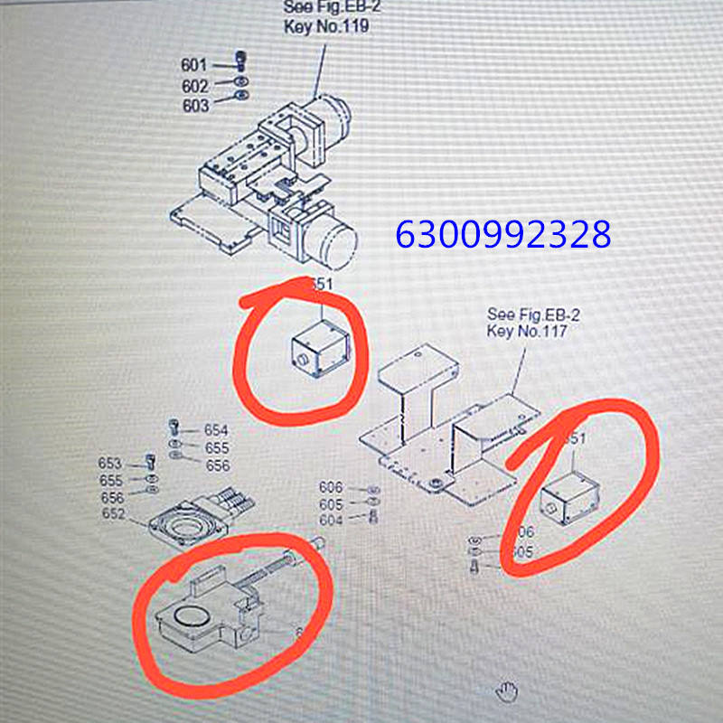 Optical fiber amplifier high-speed machine component recognition camera ...