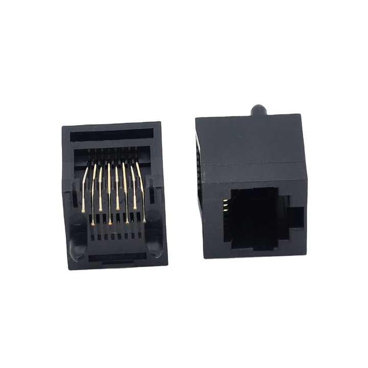 RJ45 modular jack connector 8 pin network plug ethernet rj45 connector ...