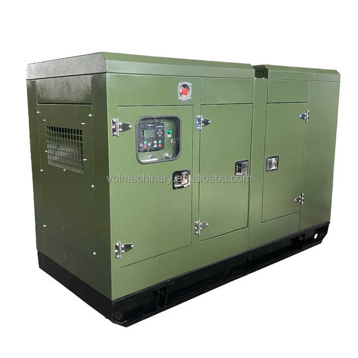 Silent Type 30kw Diesel Generator Set Portable Standby 37.5kva 60Hz ...