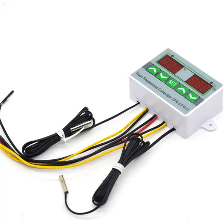 ST3012 อุณหภูมิDual ThermostatควบคุมอุณหภูมิCooling/เครื่องทําความร้อน ...