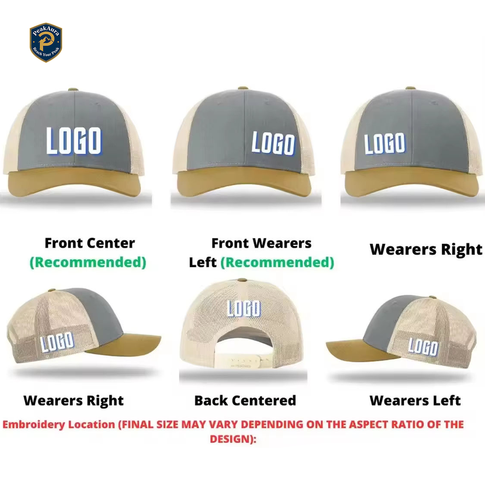 PA 2026 Custom logo Two-color Three-dimensional Embossed Leather ...