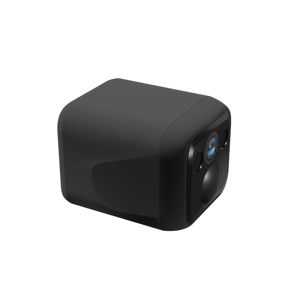 1080P Mini Camera with Human Detection, 1400mAh Battery Local Storage ...