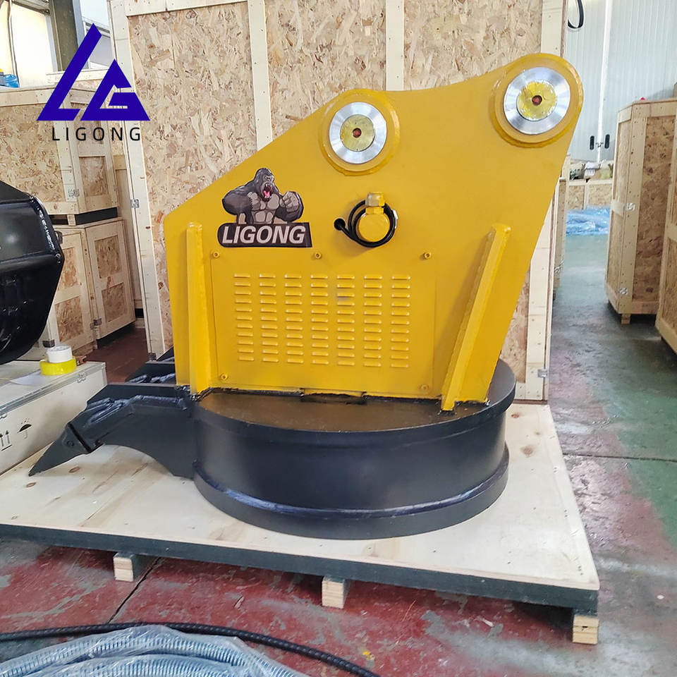 Excavator Hydro Scrap Magnet - Efficient Lifting Attachment