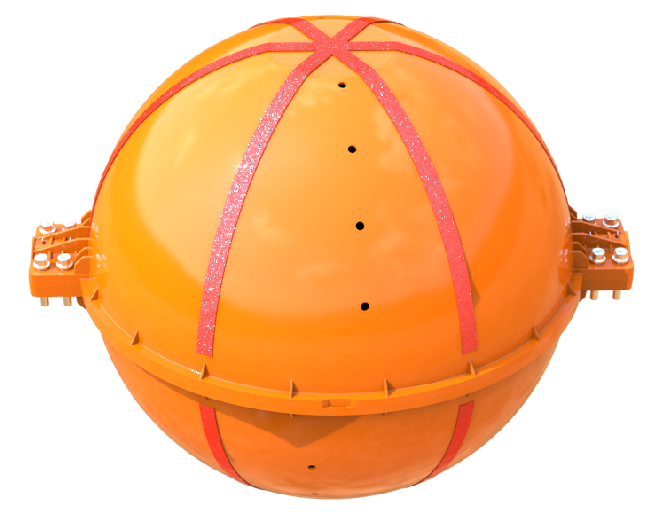 Aircraft Warning Marker Sphere for Transmission Lines - Aerial ...