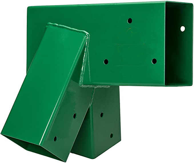 Playhouse Square Beam Swing Corner Bracket - Heavy-Duty Metal