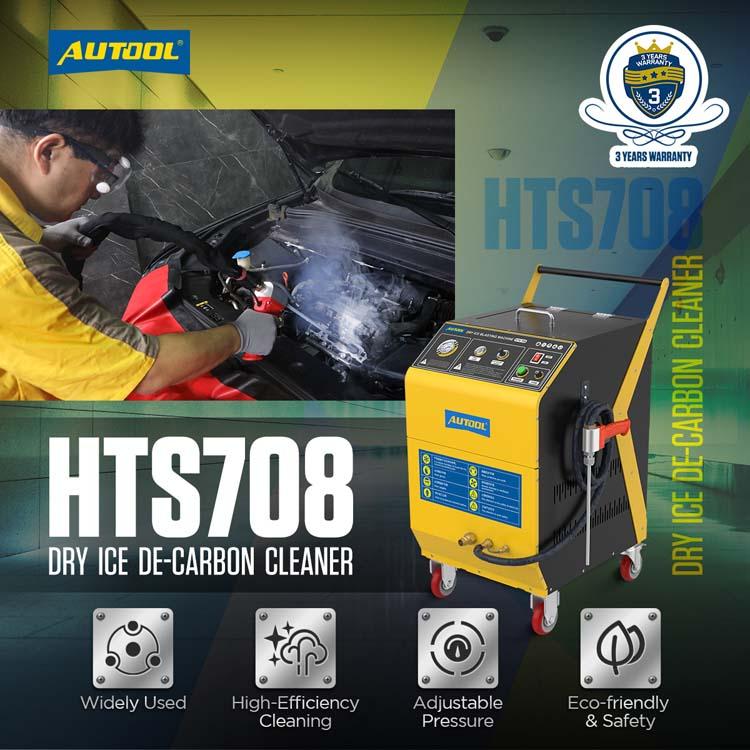 AUTOOL HTS708 high quality non-toxic disassembly car cleaner dry ice ...