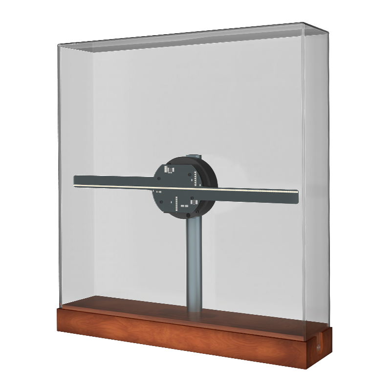 Naked Eye Stereo 3D Hologram Projector Rechargeable Battery Wi-Fi App ...