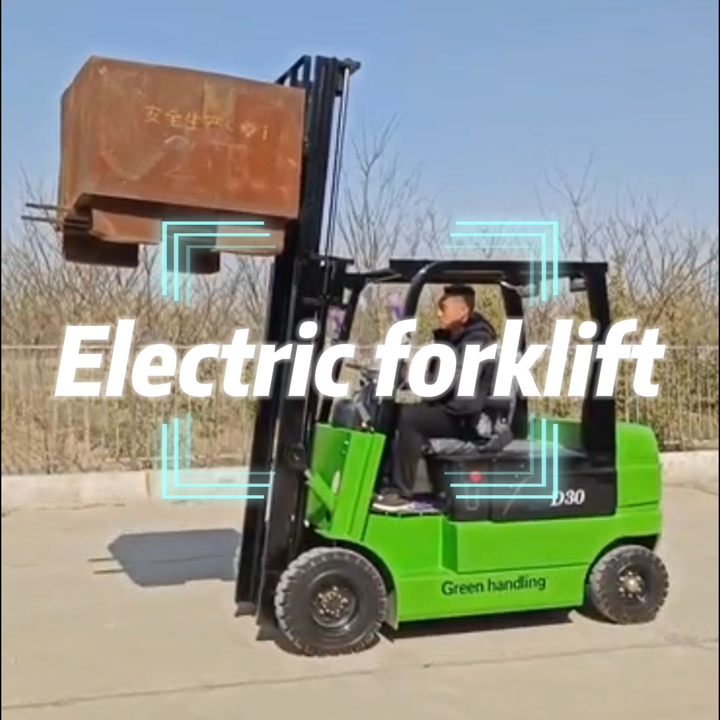 Electric New Energy Forklift 5T - JICHUAN Lithium Forklift