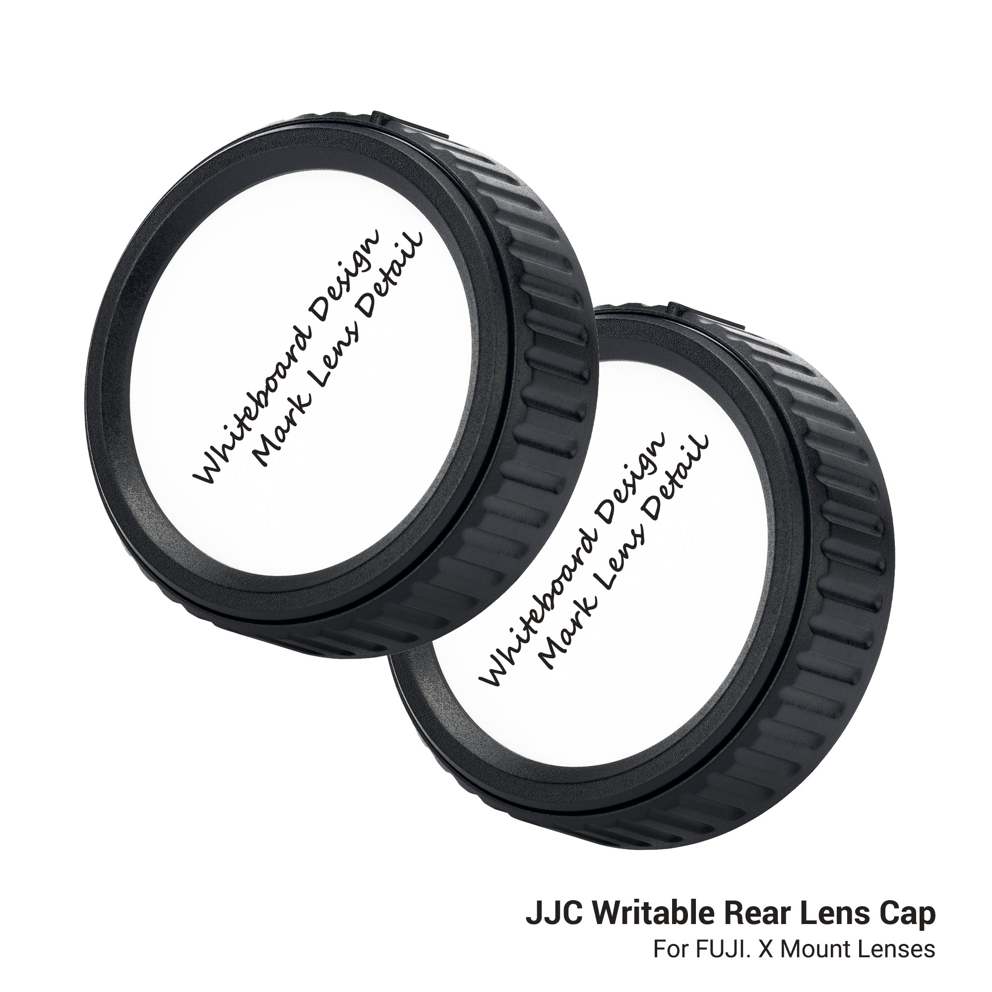 JJC RL-FX2K Camera Writable Rear Lens Cap for Fuji. X-mount lenses ...