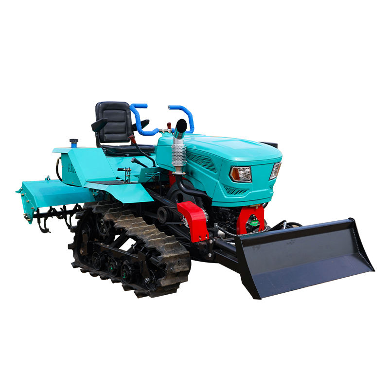 Mini Tractor de Orugas Totalmente Hidráulico, Operado Manualmente ...