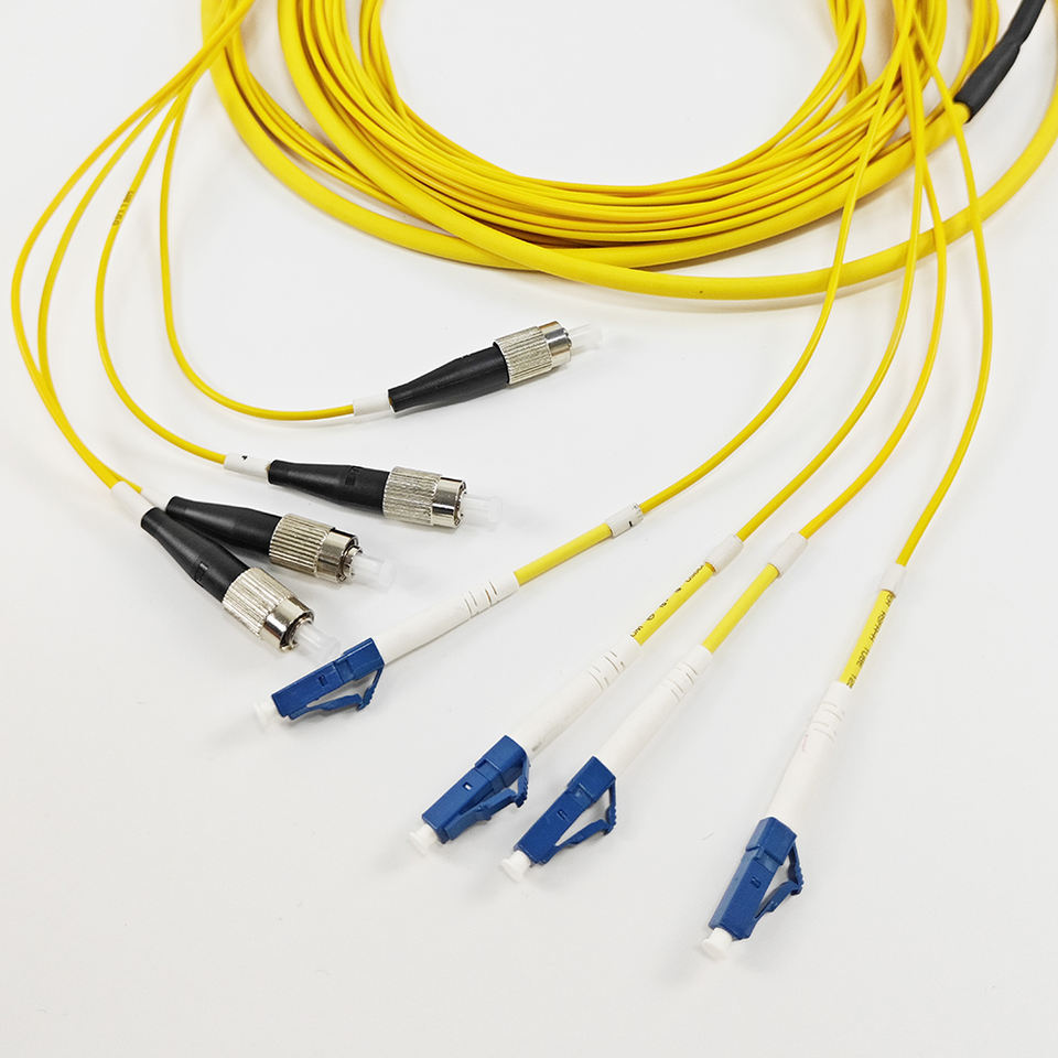 Armored Cable FIBERVISION Singlemode Armored Fiber Patch Cable SCU FCU ...